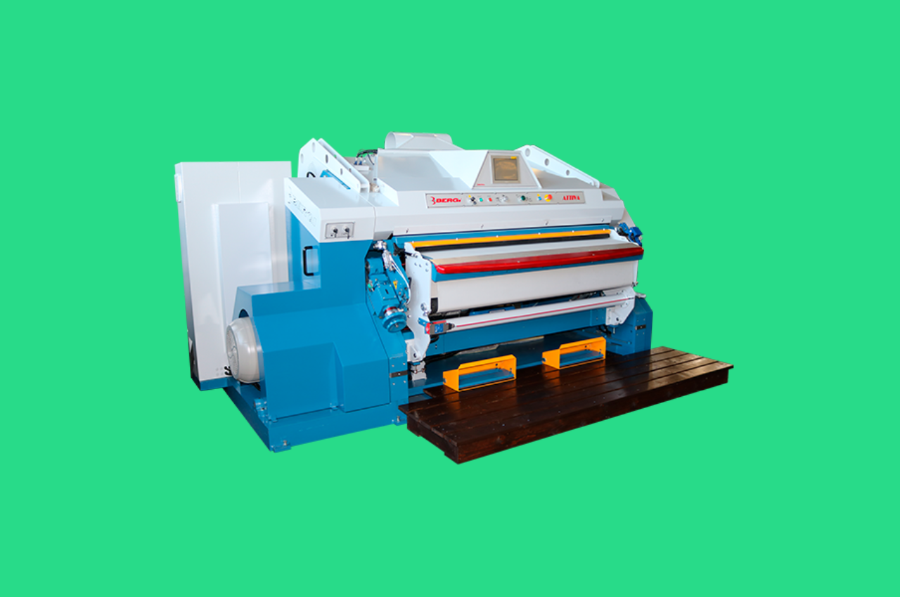 Belt buffing machine for whole hides - Attiva 3200 - Bergi S.p.A.